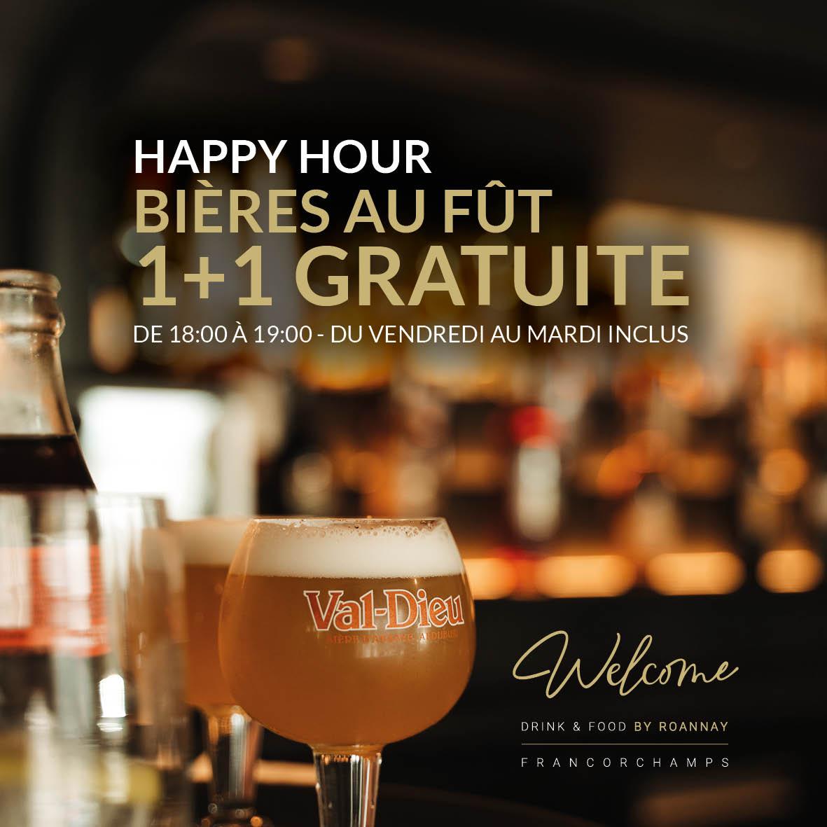 Happy Hour in de Welcome Bar - Le Roannay
